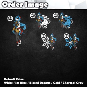 GSI Vinyl Decal gacha Mobile Video Game Console Car Window Glass ...