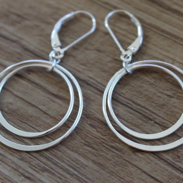 Circle Earrings - Etsy