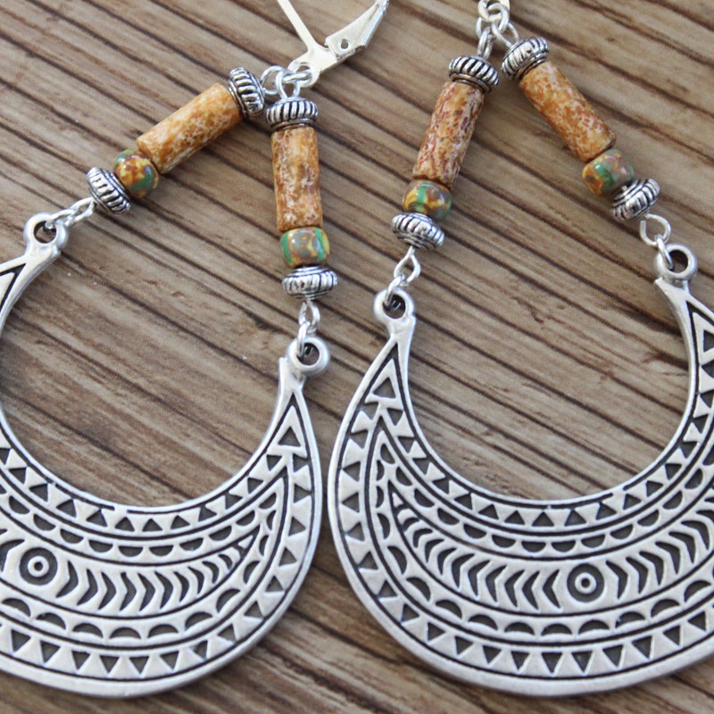 Boho Earrings - Etsy