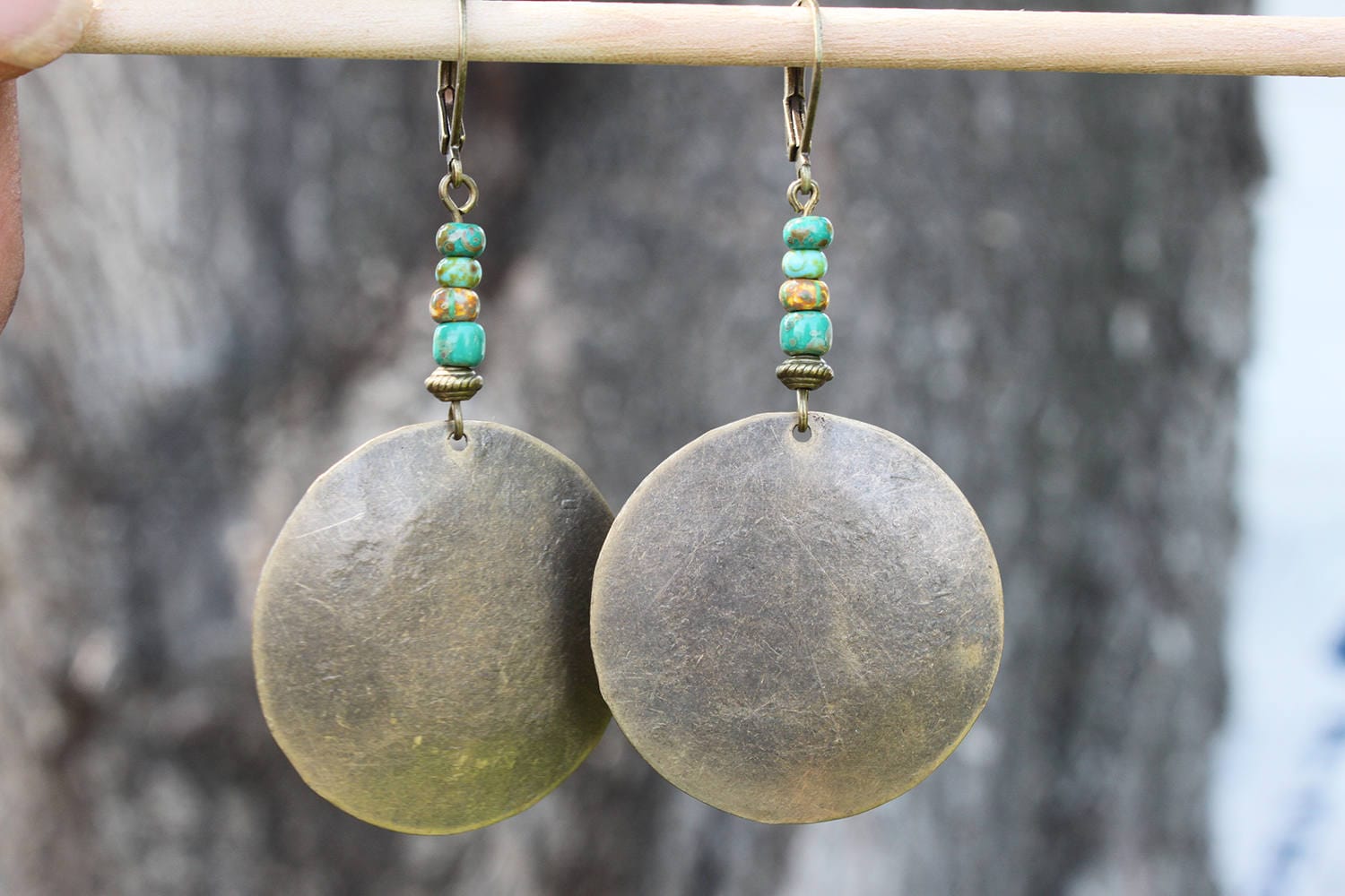 Boho Earrings Bohemian Earrings Dangle Drop Earrings Boho | Etsy