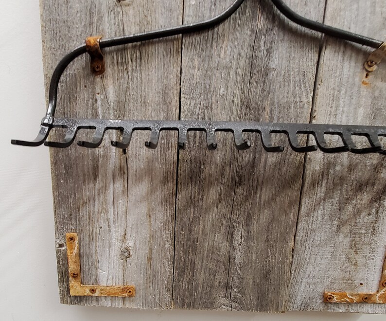 Rustic Wine Rack, Bottle Glass Holder, Farmhouse Decor, Upcycled Boards ...