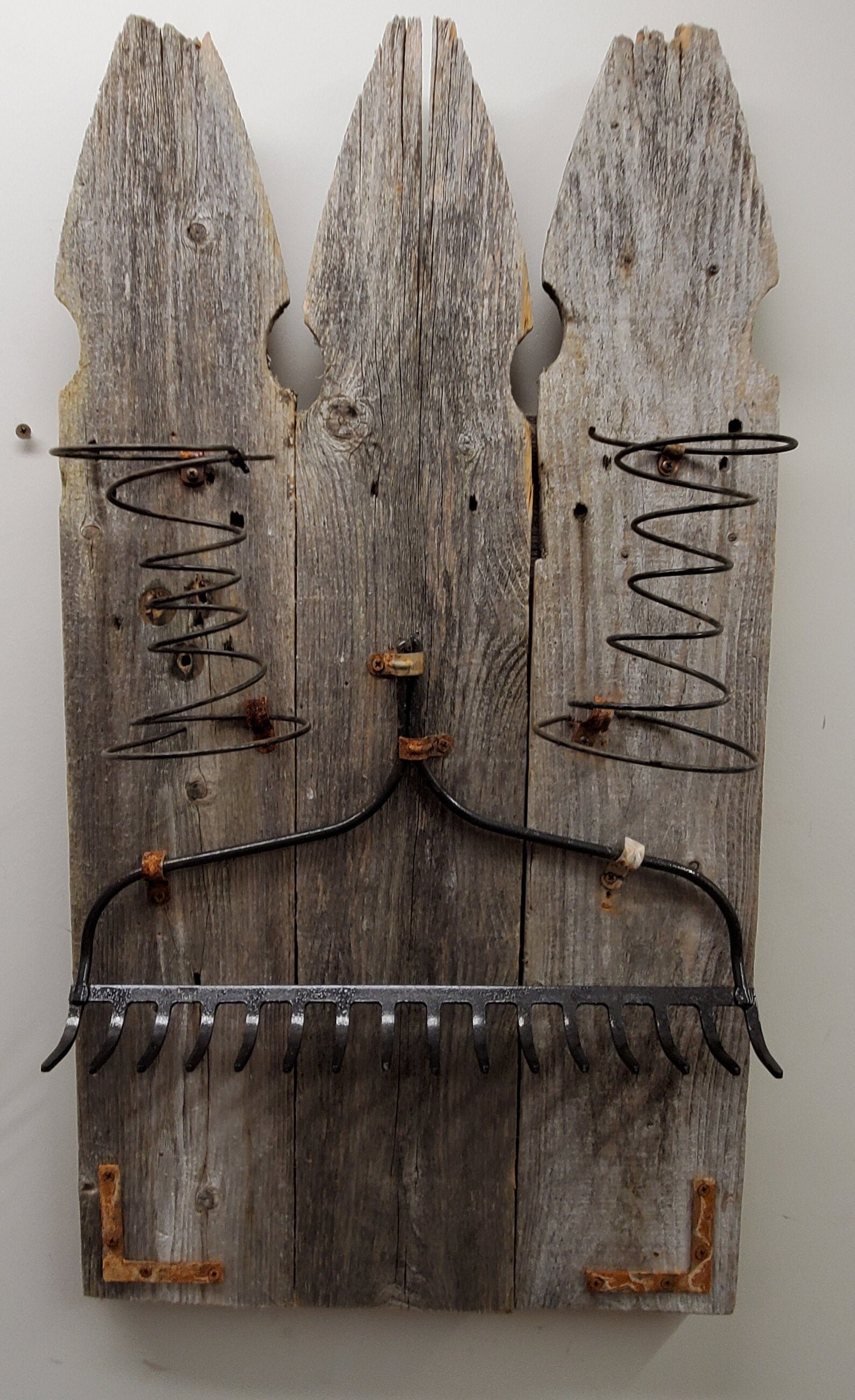 Rustic Wine Rack, Bottle Glass Holder, Farmhouse Decor, Upcycled Boards ...