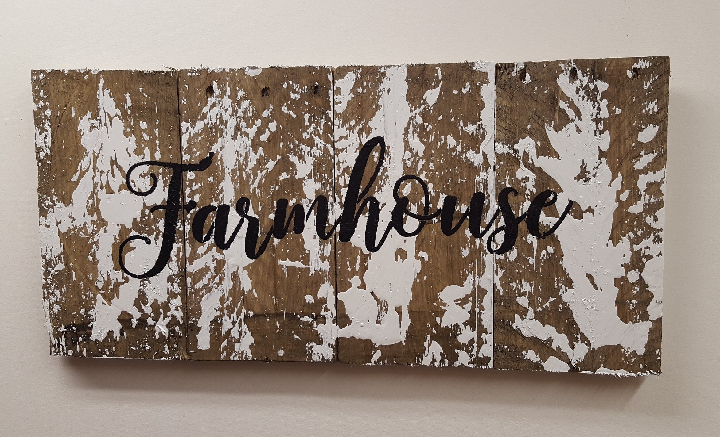 Rustic Farmhouse Sign, Farmhouse Wall Decor, Barn Wood Style, Country ...