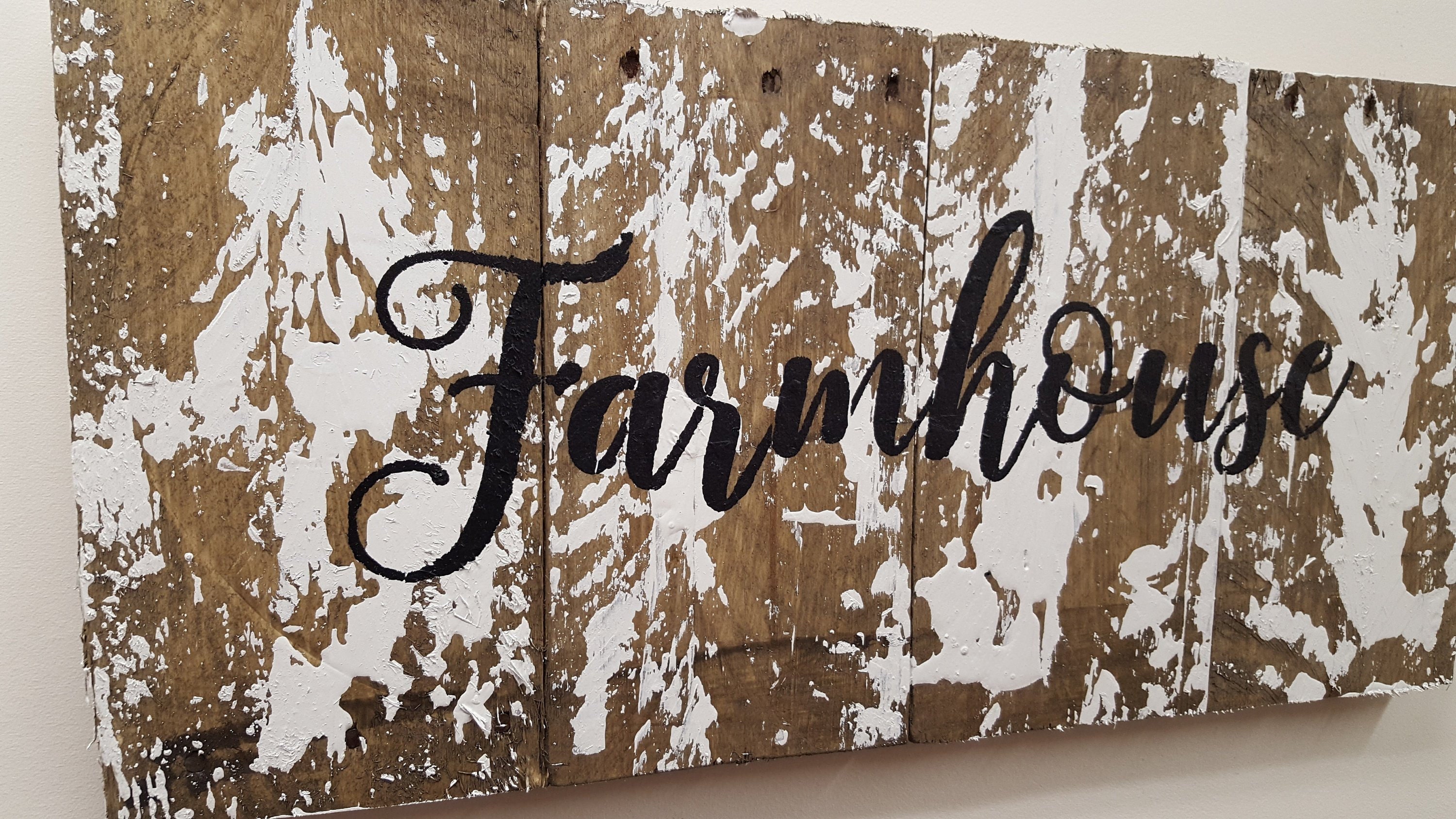 Rustic Farmhouse Sign, Farmhouse Wall Decor, Barn Wood Style, Country ...