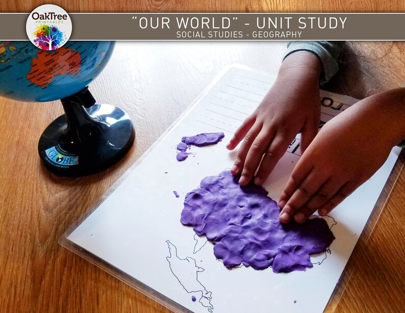 Our World Unit Study Bundle Homeschool School at Home | Etsy