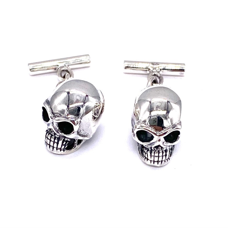 Skull Cufflinks - Etsy