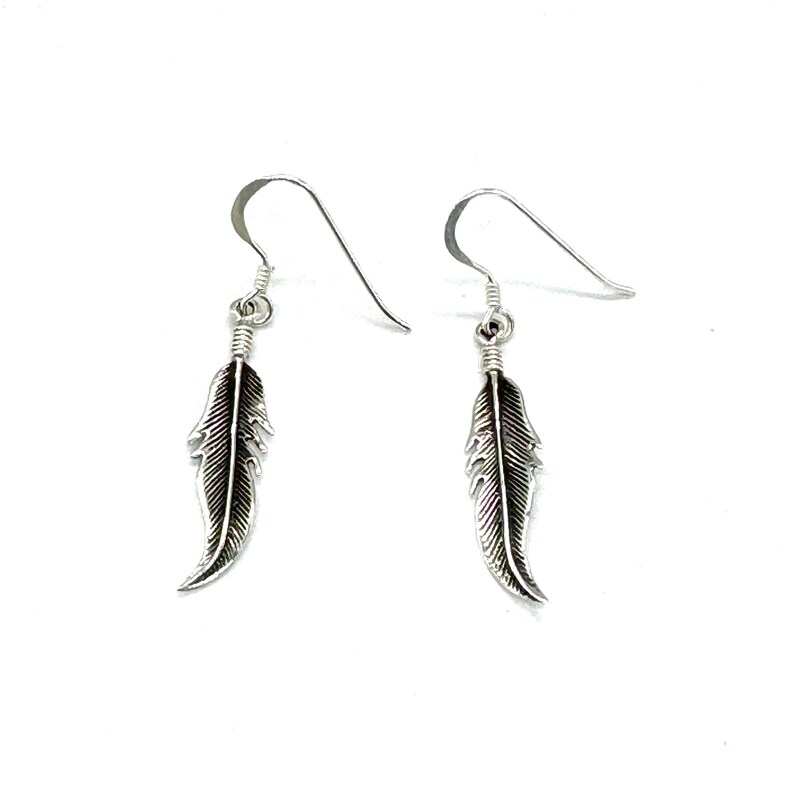 Sterling Silver Feather - Etsy