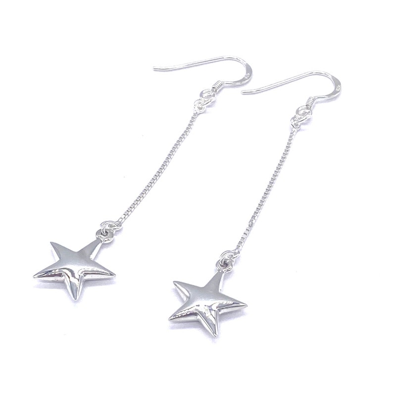 Star Earrings - Etsy