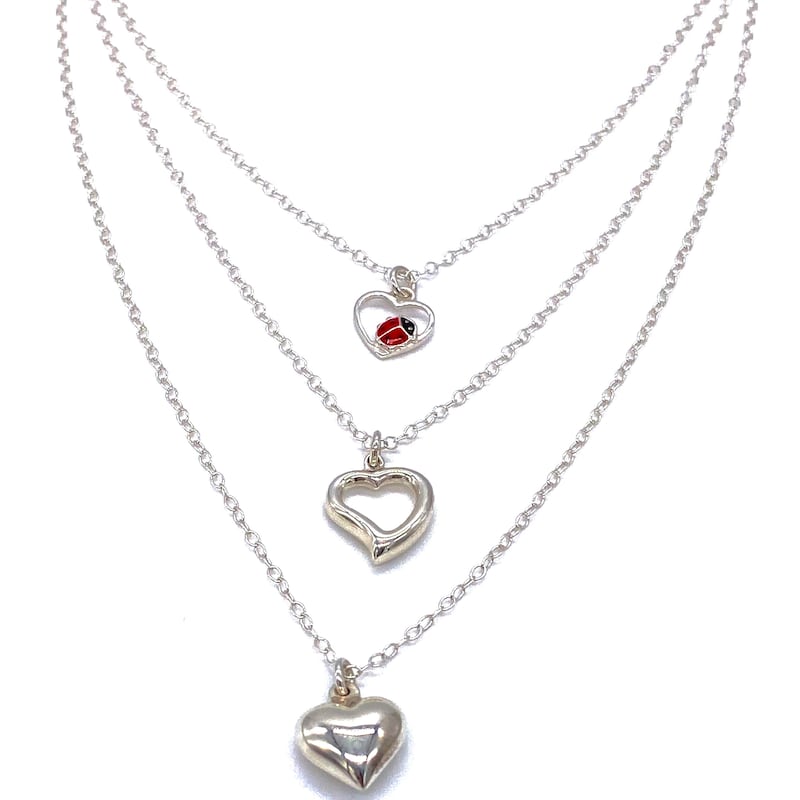 3 Layer Necklace - Etsy