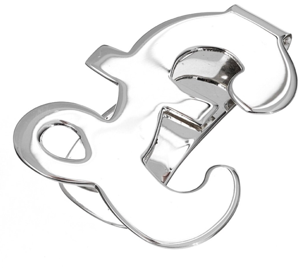 925 Sterling Silver Pound Sterling Sign Shaped Money Clip - Etsy
