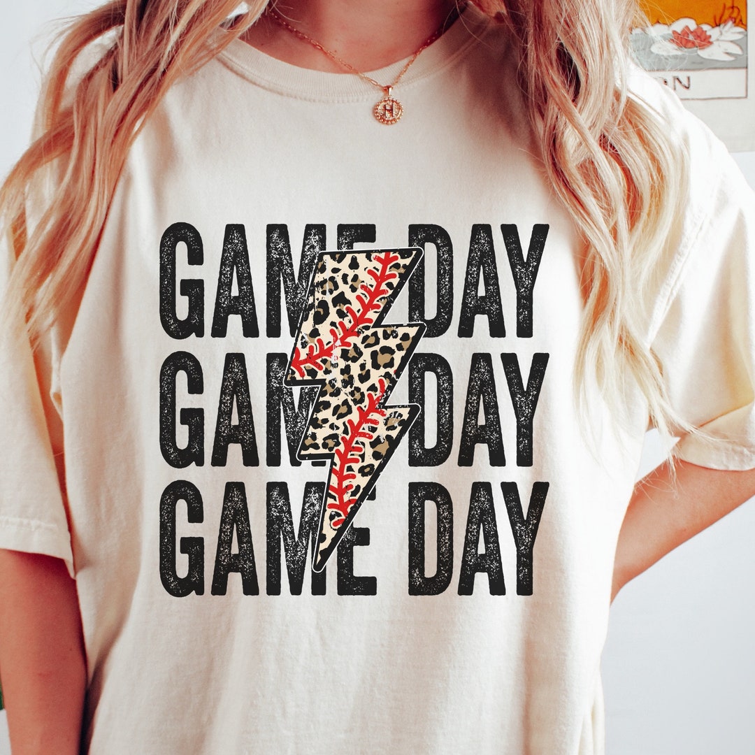 Leopard Softball Game Day Stack Shirt | School Mascot Shirt | Unisex ...