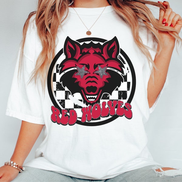 Red Wolves - Etsy
