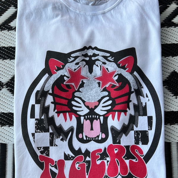 Tigers School Shirt - Etsy