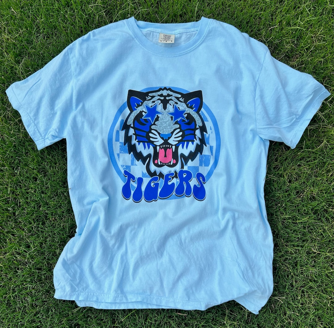 Preppy Tigers Shirt | School Mascot Shirt | Unisex | Comfort Colors ...