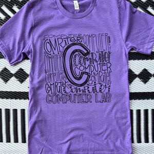 Computer Lab || Teacher || School Shirts - Etsy