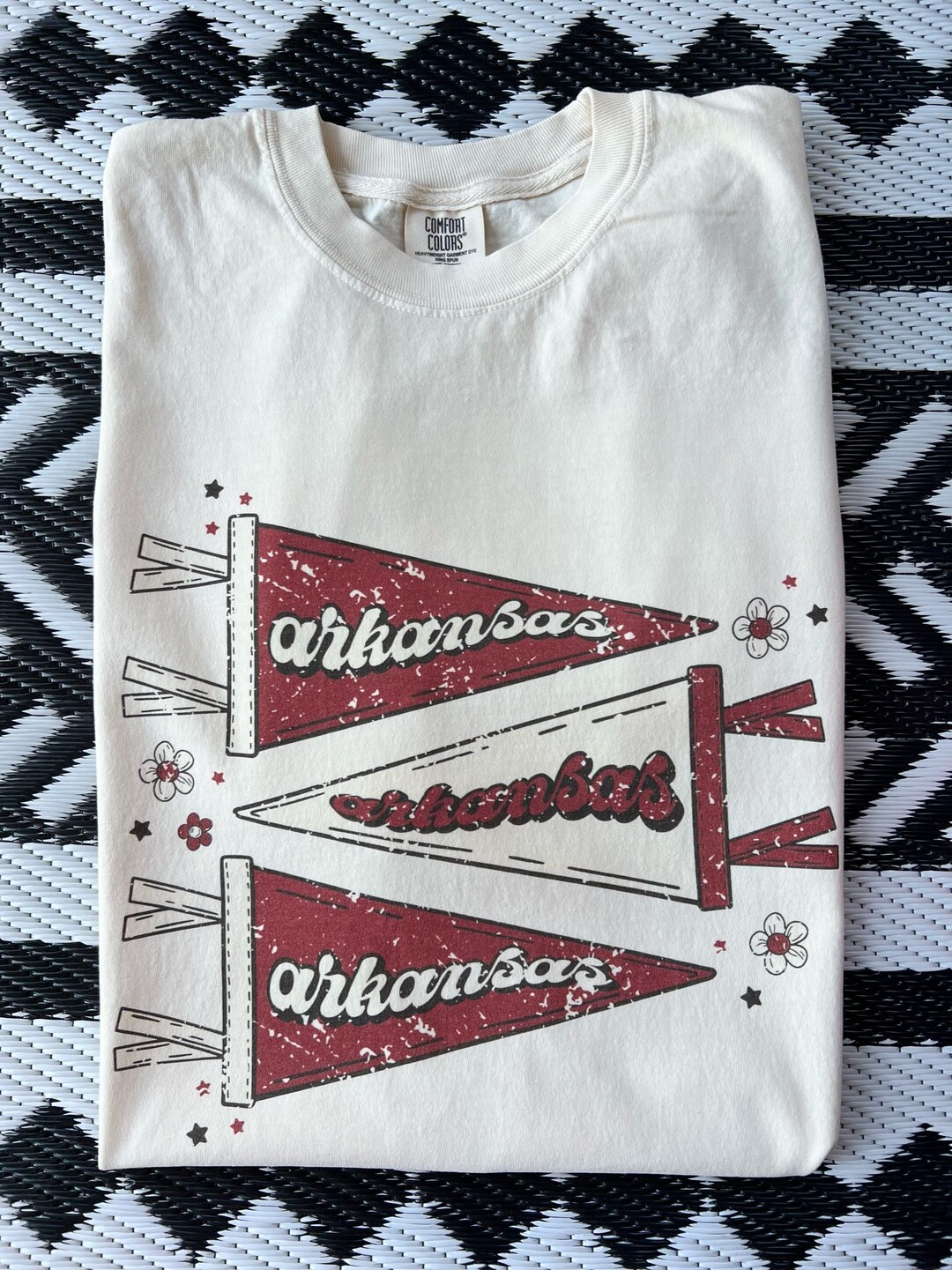 Vintage Arkansas Pennant Shirt | Game Day Shirt | Unisex | Comfort ...