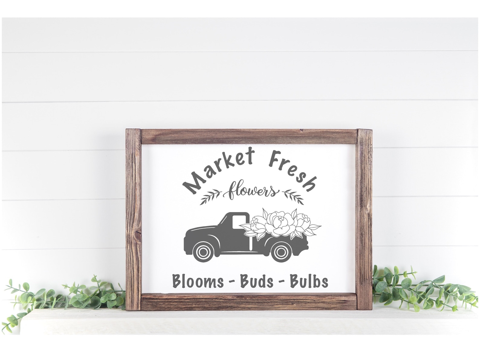 Spring Flowers Truck SVG, JPG, PDF Digital Download for Cricut Cameo ...
