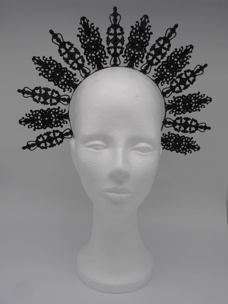 Gold Royal Metal Gloriole Halo Nimbus Crown Wreath Halo - Etsy