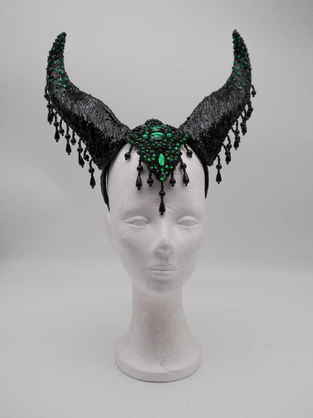 Maleficent Horns – Emerald Noir Collection ~ Gothic Horns ~ Fantasy ...