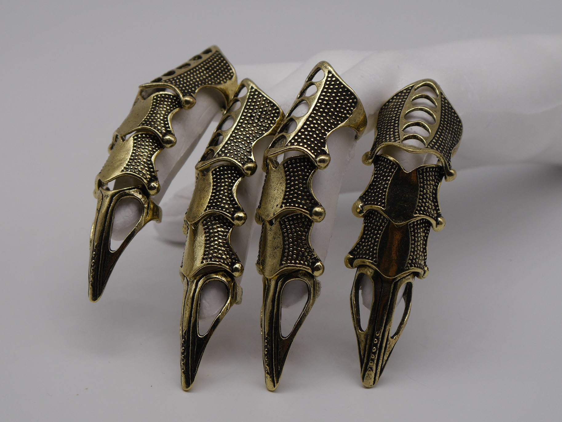 1pc or 5pc silber gold black Dragon Claws Nails - Etsy.de