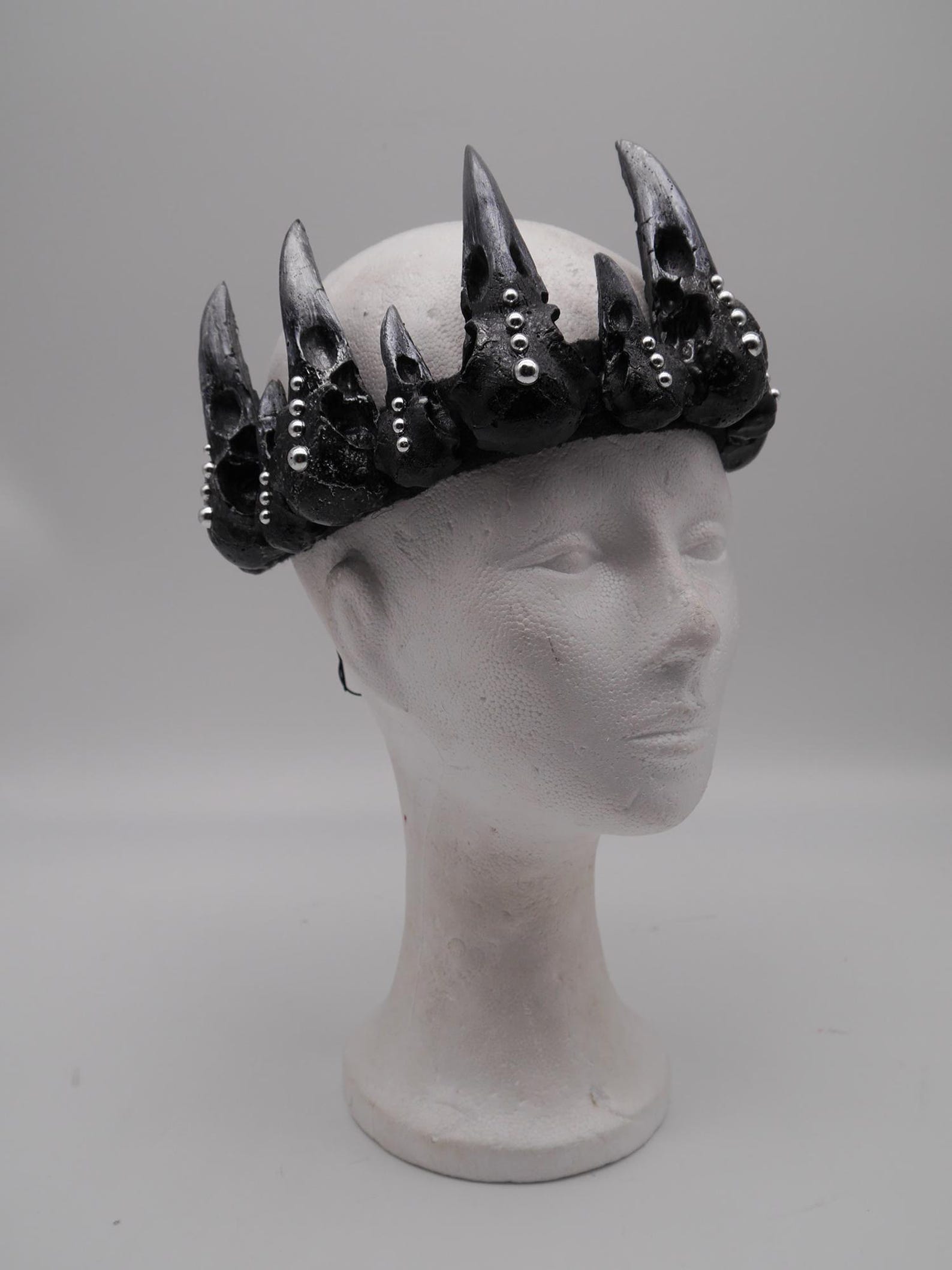 Shaman Crown ~ Raven Skull ~ Bird Skull ~ Witch ~ Viking ~ Skull ...