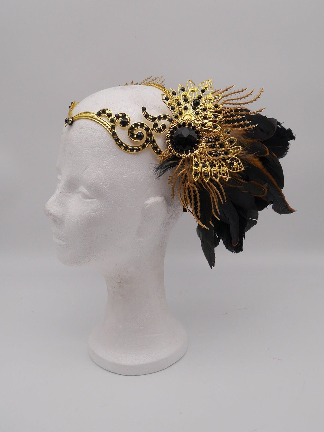 Valkyrie Headpiece Elv Crown Fantasy Elf Elb Tiara Goth Gothic Crown ...