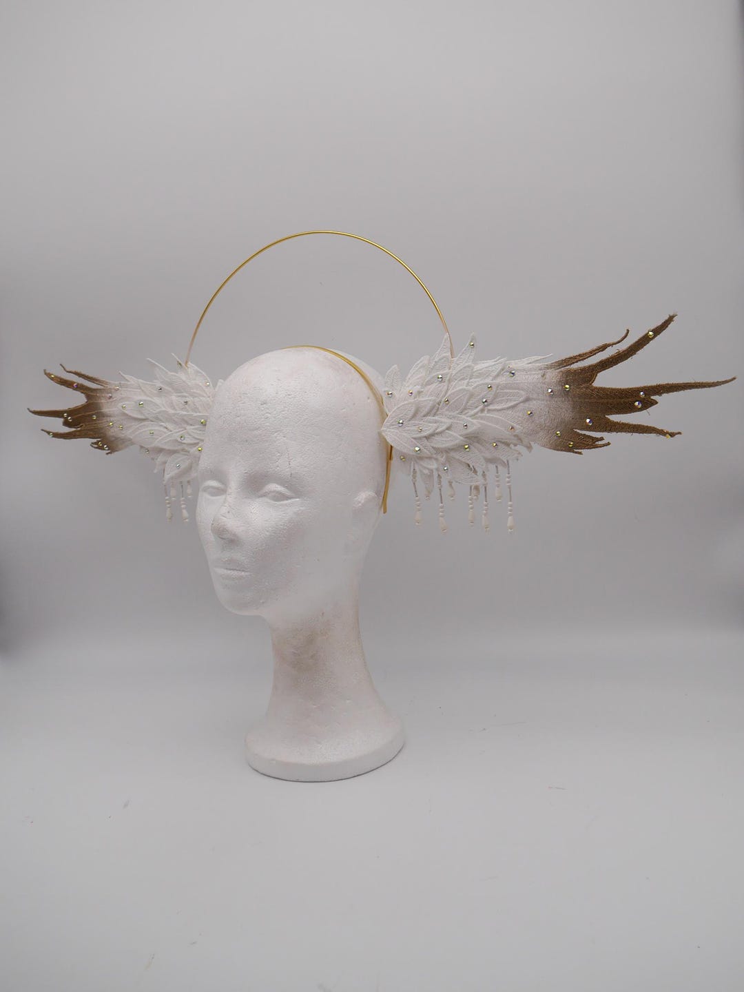 Angel Wing Headdress ~ Wing ~ Fantasy ~ Headpiece - Etsy