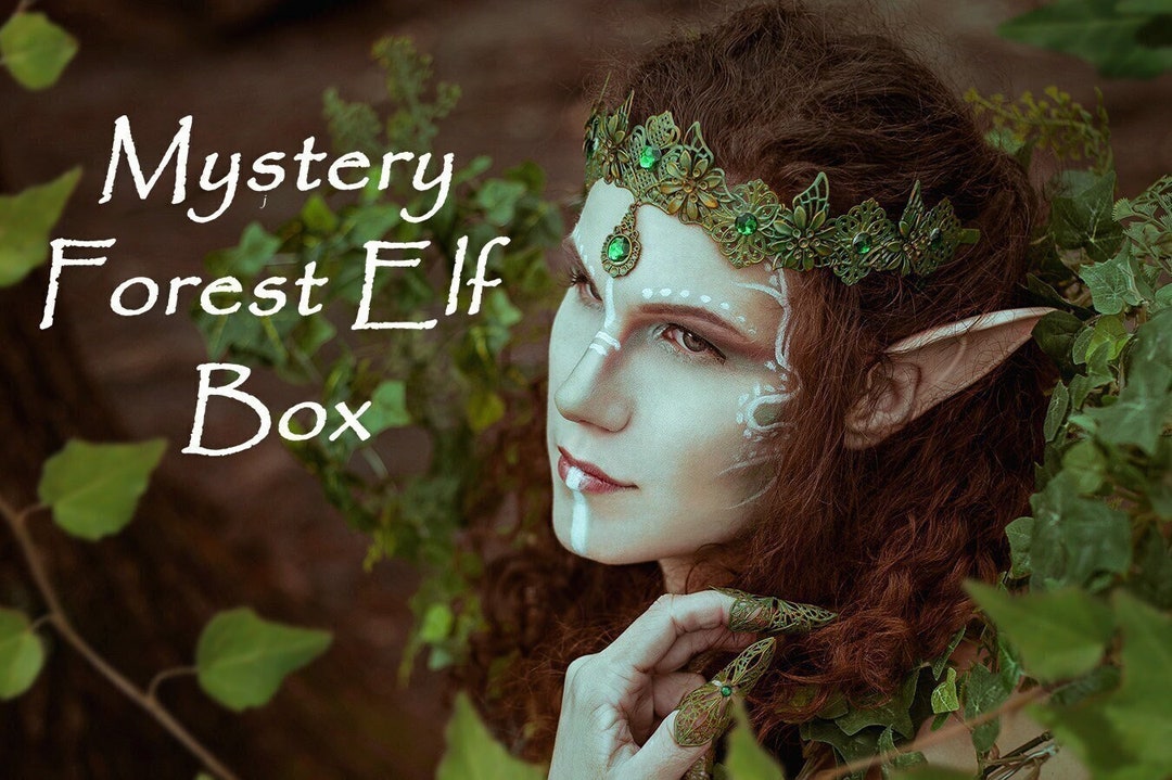 Mystery Forest Elf Jewellery Box ~ Elf Jewellery Box ~ Fairy Jewellery ...