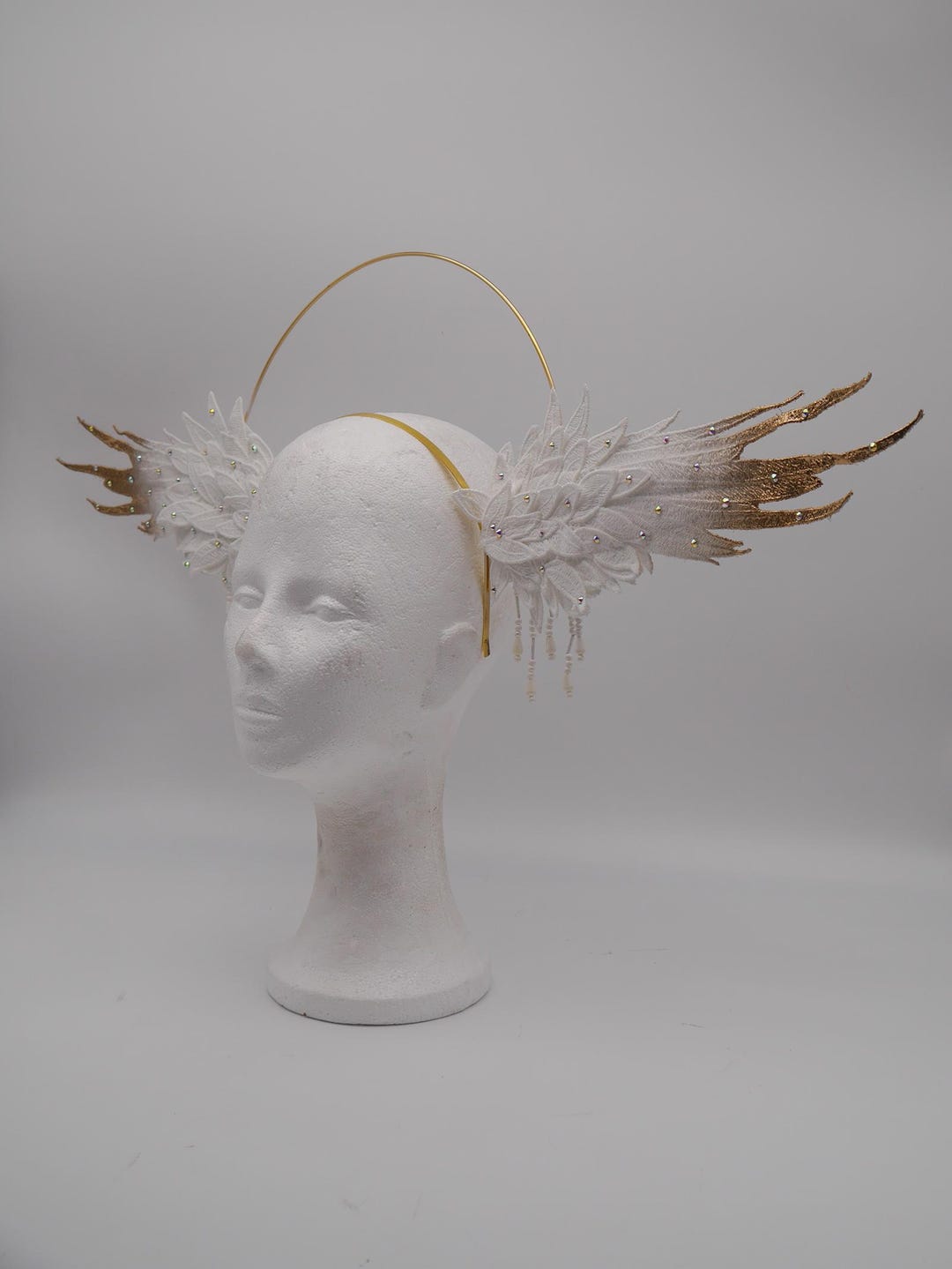Gothic Wing Headdress ~ Wing ~ Fantasy ~ Headpiece - Etsy