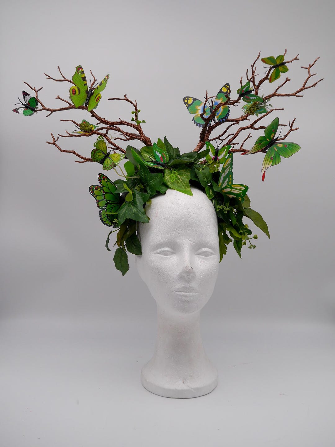 Forest Fairy Headdress ~ Elf ~ Forest ~ Butterfly ~ Headdress ...