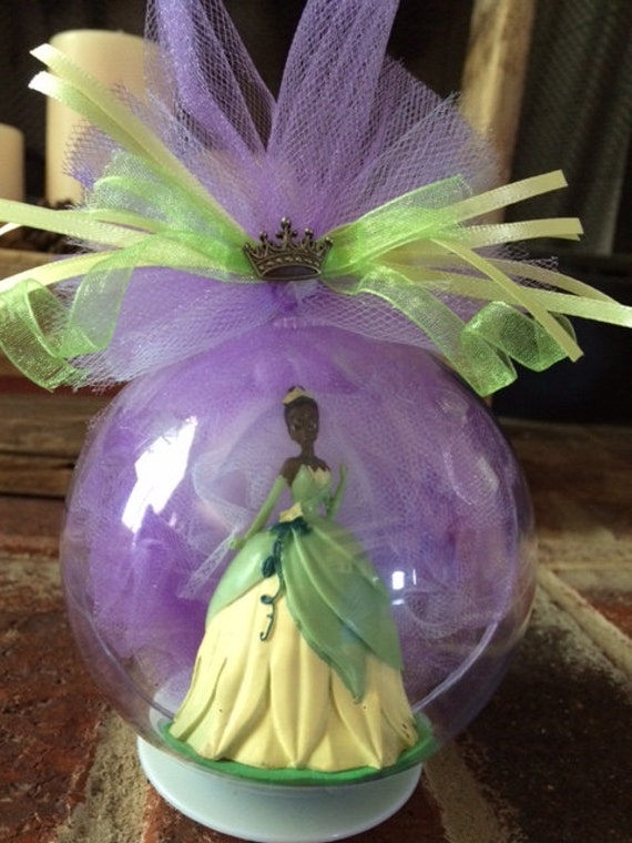 Princess Globe Ornament available With Personalized Tag | Etsy