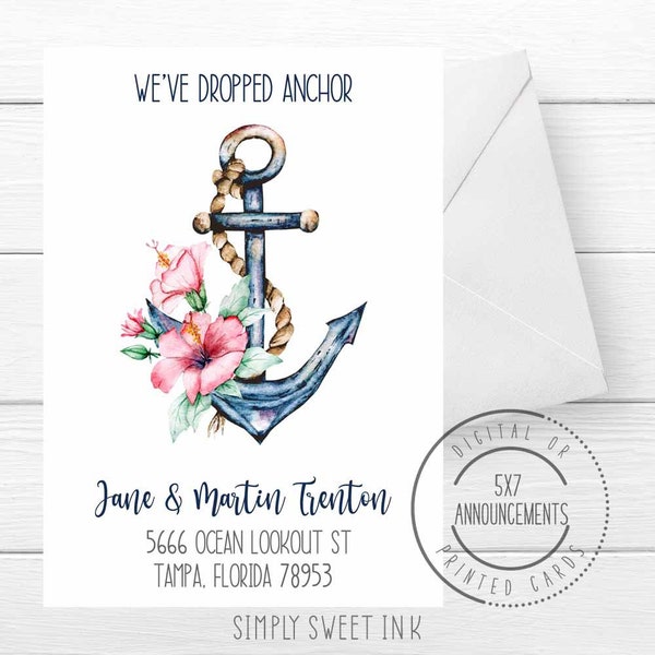 Anchor Cards - Etsy