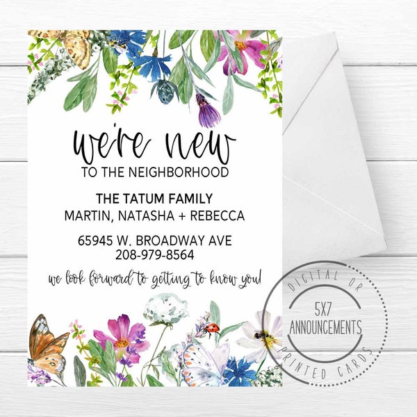 Meet the Neighbors Invitation - Etsy