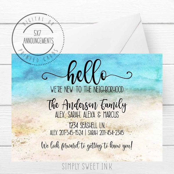 Meet the Neighbors Invitation - Etsy