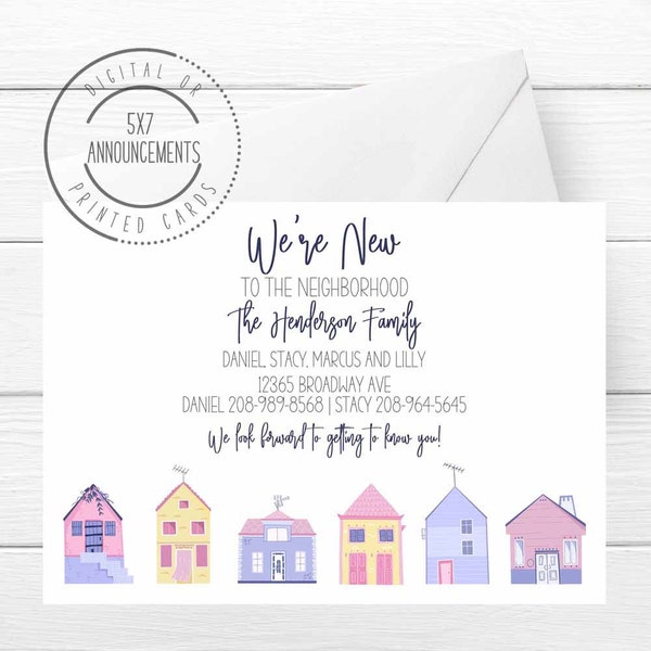 Meet the Neighbors Invitation - Etsy