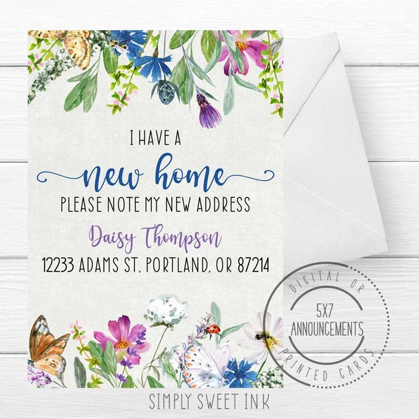 I've Moved Cards and Envelopes - Etsy