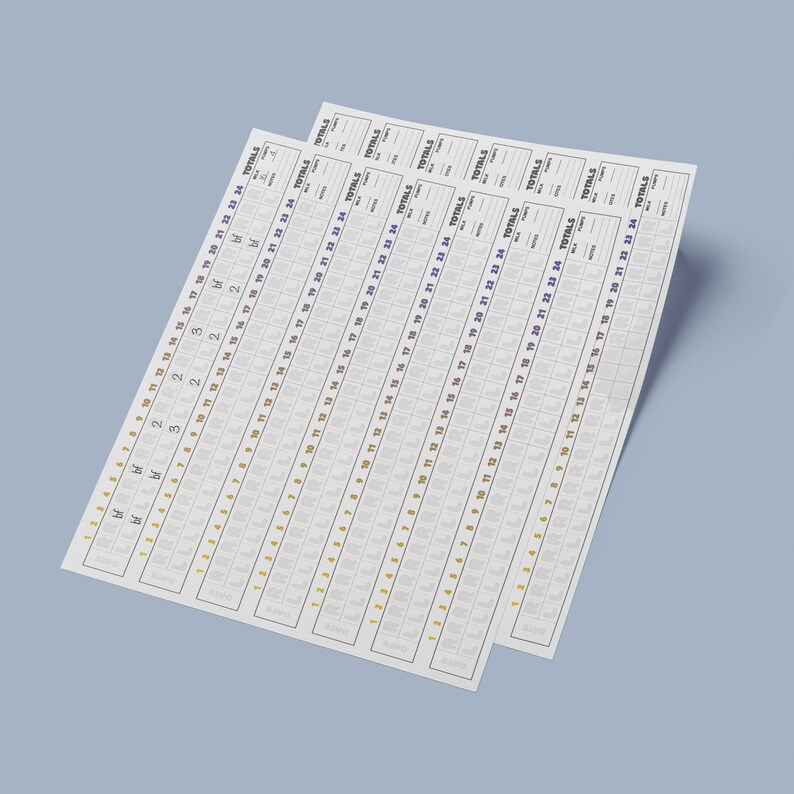 Printable Pumping Log, Breast Milk Log, Pumping Hourly Tracker, Breast ...