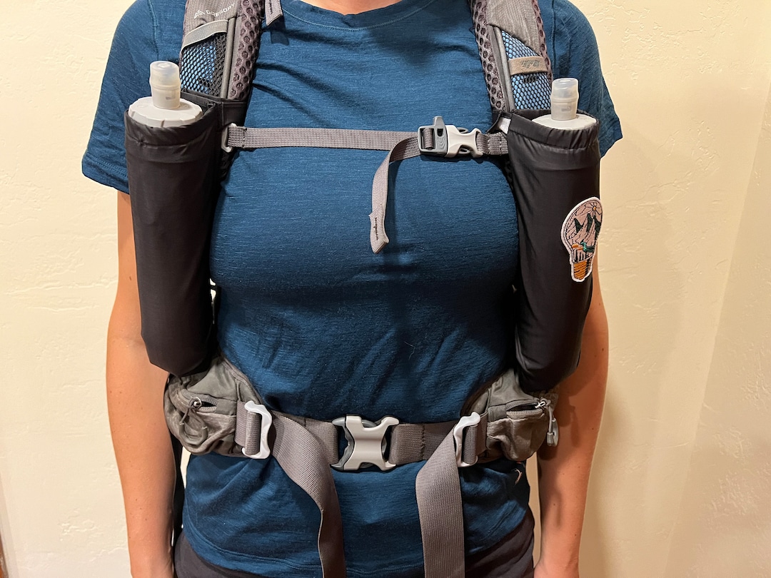 Ultralight 500 Ml Soft Flask Backpack Attachment With Patch - Etsy
