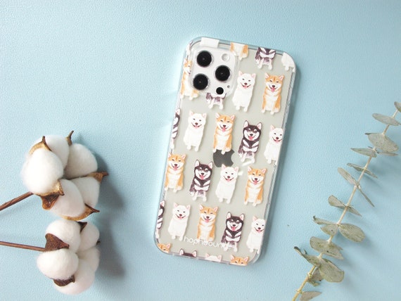 Shiba Inu Phone Case Transparent/akita Inu Dog Animal Case | Etsy