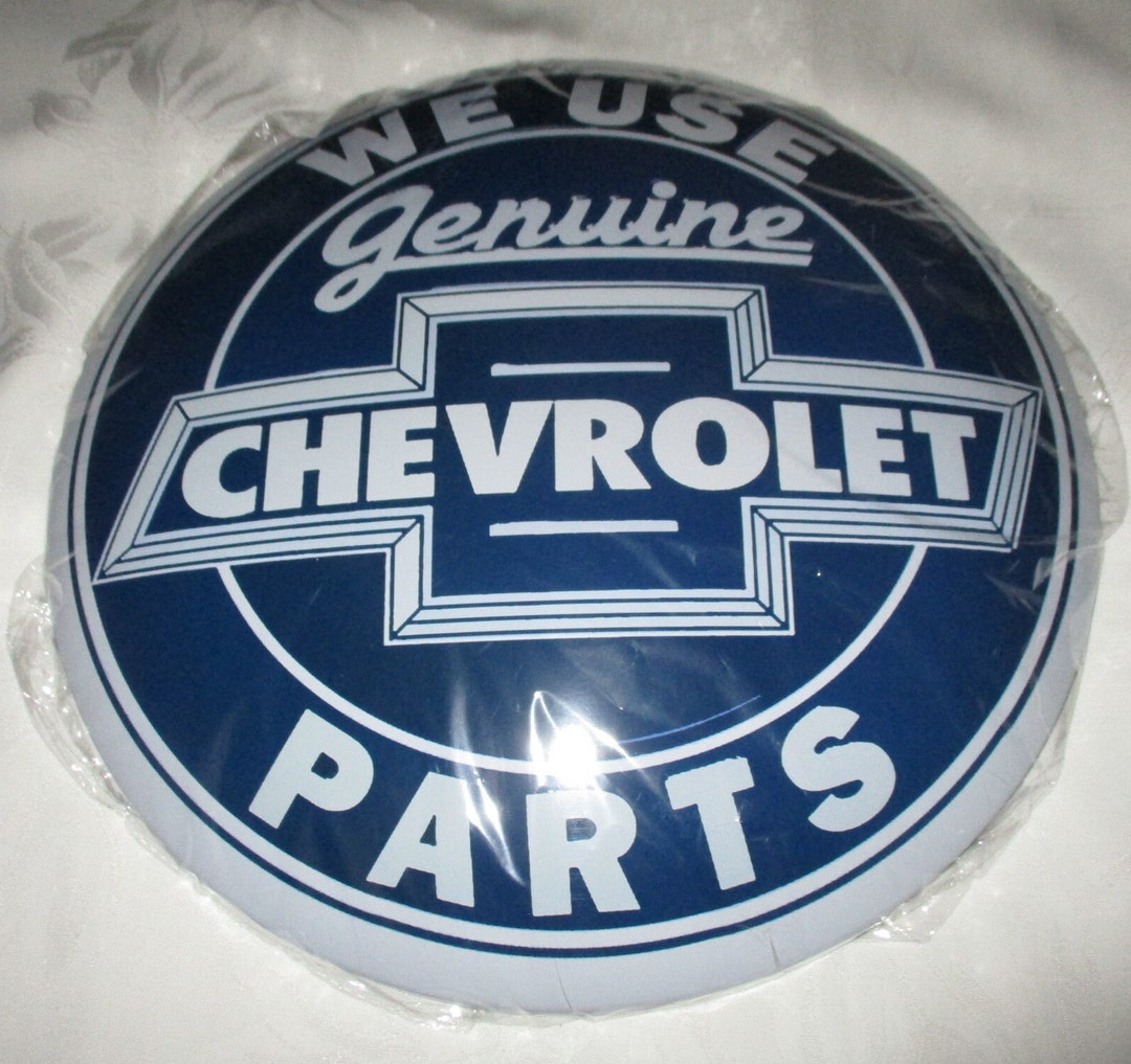 CHEVROLET 17" Round Metal DOME SIGN Wall Sign Decor - Etsy