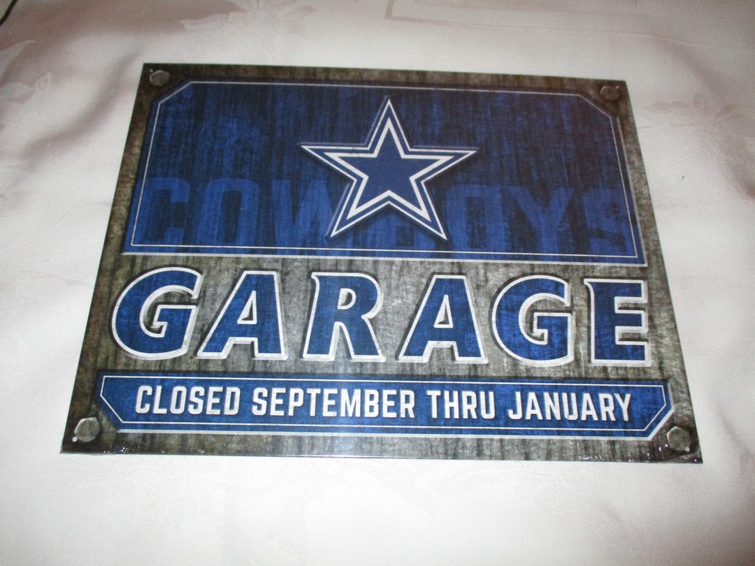 DALLAS COWBOYS GARAGE Poster-style Distressed Metal Sign 16 - Etsy