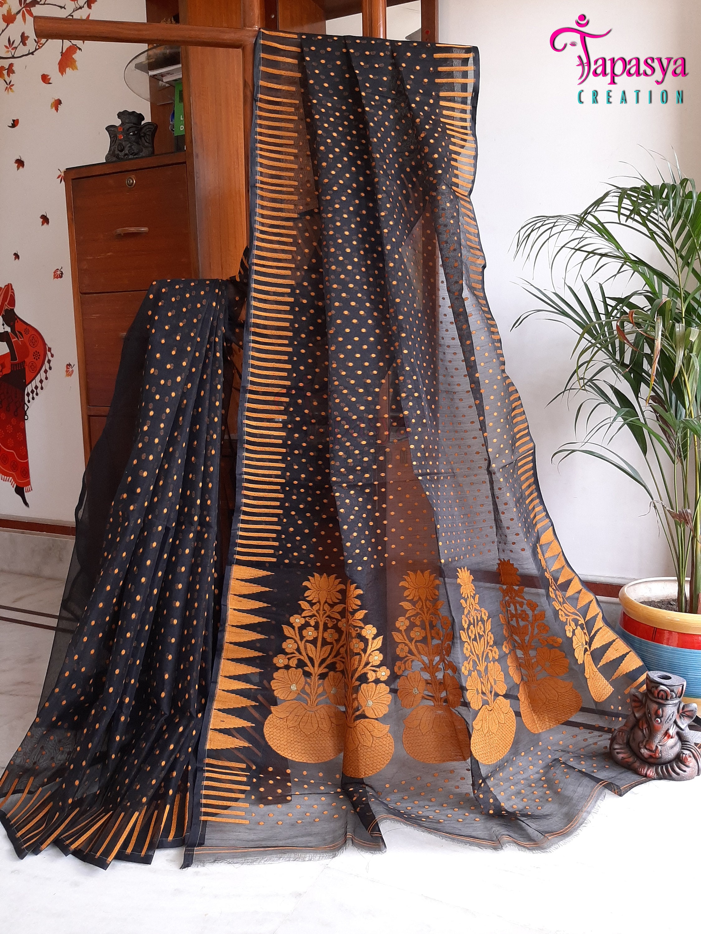 Bengal Jamdani Saree/handloom Jamdani Saree/traditional - Etsy UK