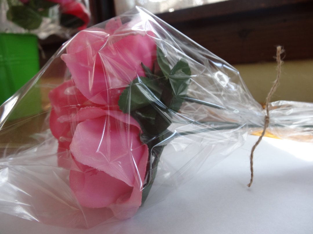 Forever Roses, Silk Roses Dipped in Scented Soy Wax With Real Rose ...