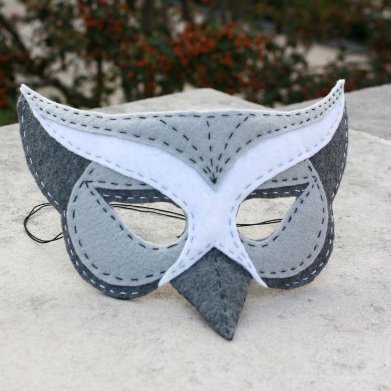 Felt Mask - Etsy