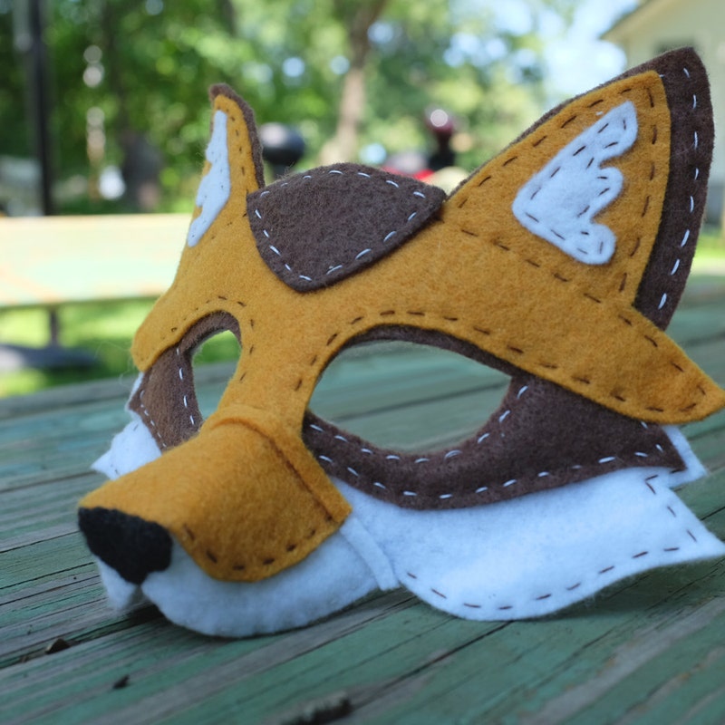 Felt Animal Mask - Etsy