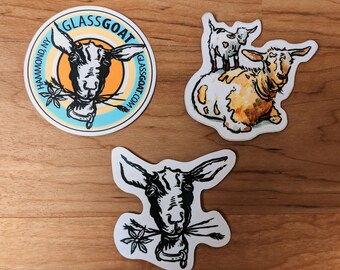 Goat Sticker Pack | Etsy