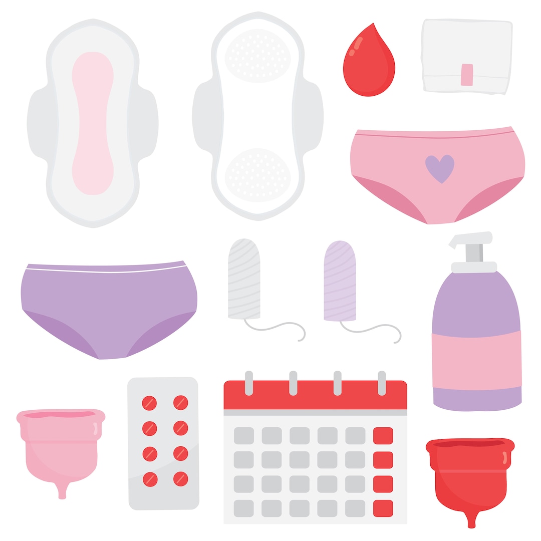 Period Clipart, Digital Clipart Instant Download PNG Files Included ...