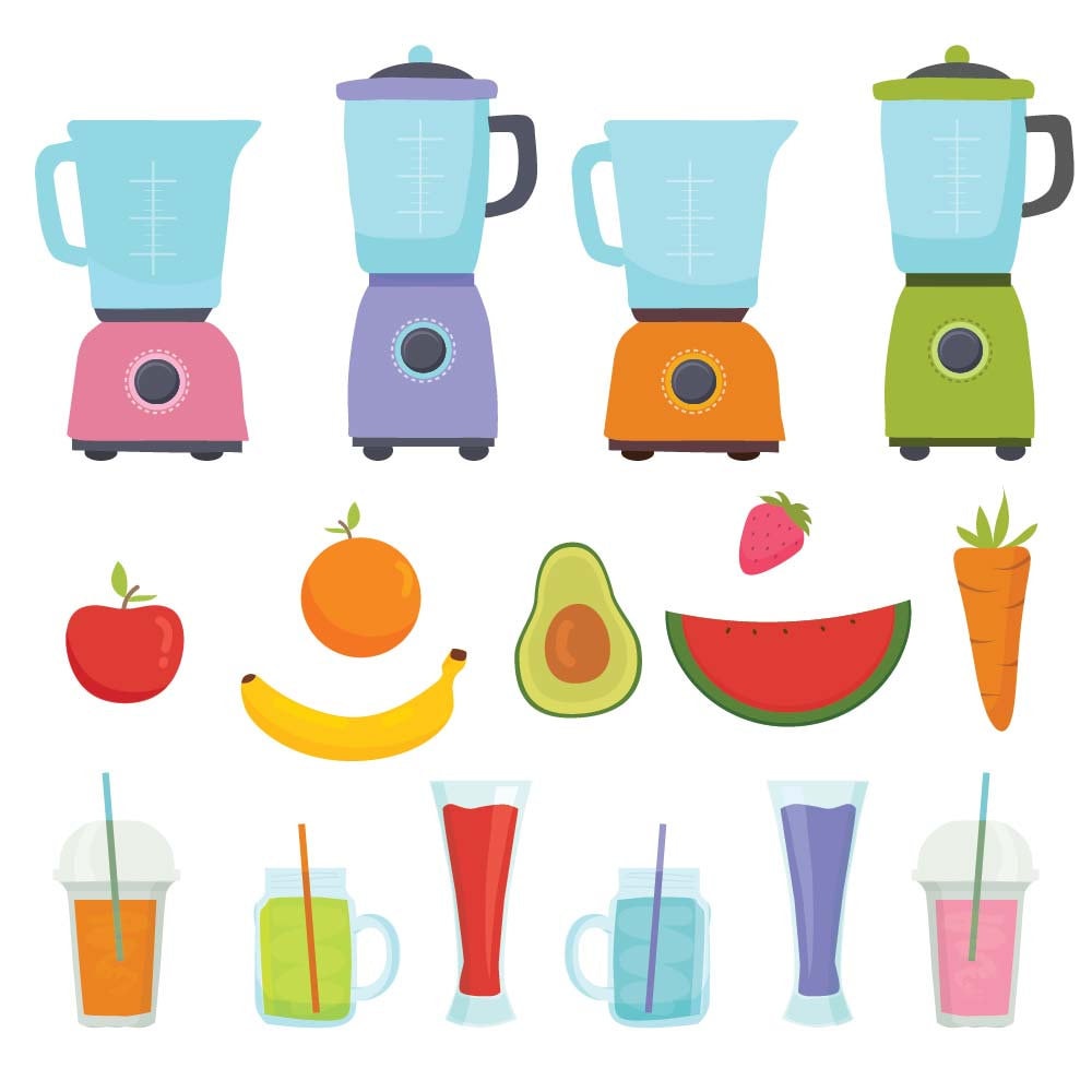 Smoothie Blender Clipart