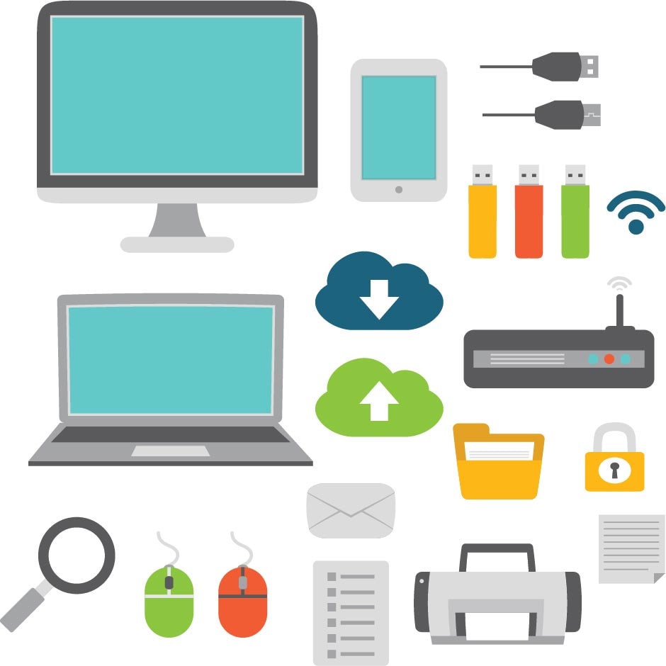 Computer Gadgets Clipart