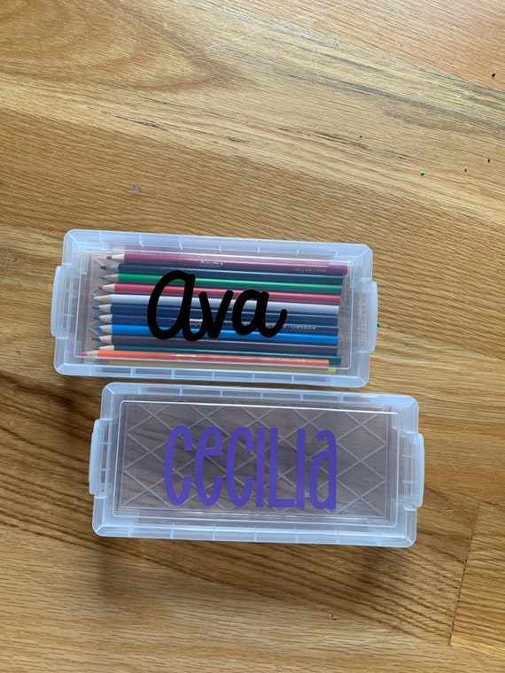 Colored Pencil Case/ Markers Case/ Crayon Box/ Craft Box/ | Etsy